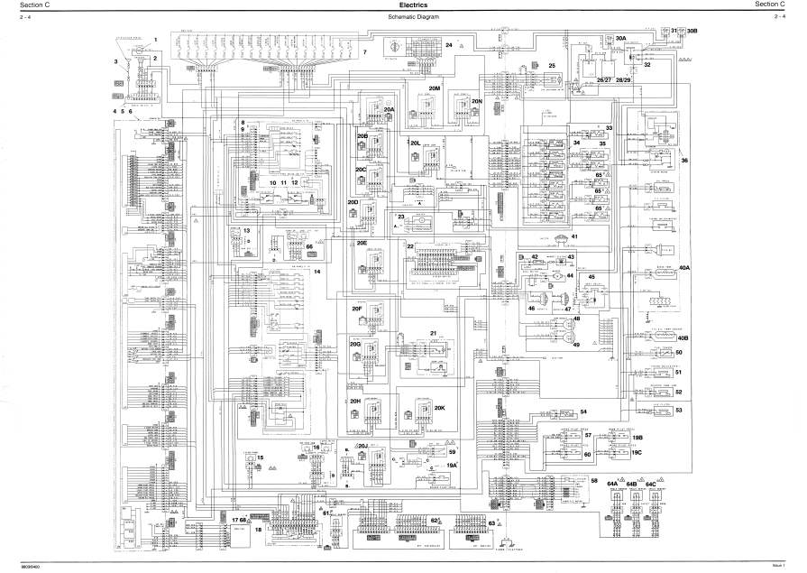 Manual Diagrama Eléctrico Completo Excavadora Jcb Js200 Js210