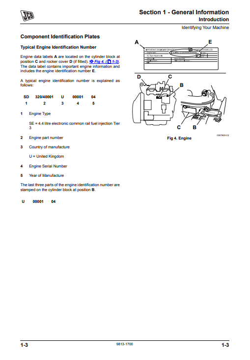 Manual De Reparación Excavadora Sobre Ruedas Jcb Js Auto Range Motor