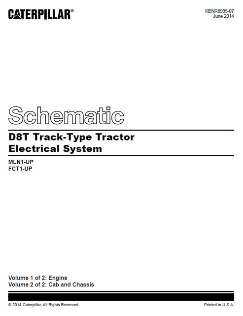 Manual de Diagrama Eléctrico D8T – manualesdemaquinaria